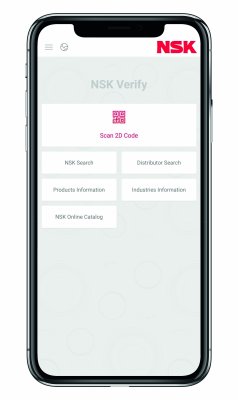 Appli NSK Verify actualisée pour inclure les roulements industriels. » leslubrifiants.com
